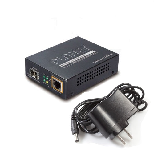 Planet GTP-805A SFP to GbE 802.3at PoE Media Converter – BSC